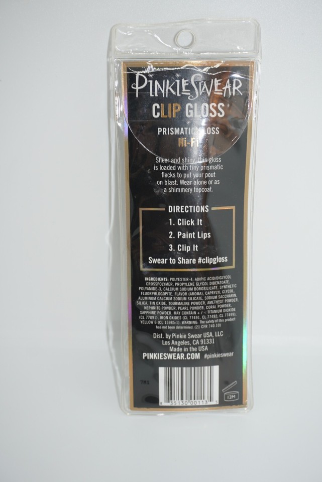 Pinkie Swear Clip Gloss Prismatic Gloss ~ Hi-Fi ~ NIP | eBay