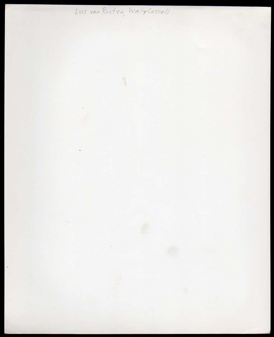 LUIS VAN ROOTEN w. gun WALLY CASSELL 1948 film noir SAIGON Vintage Orig ...