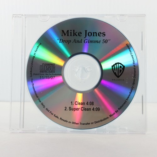 Mike Jones - Drop and Gimme 50 Promo CD Single 2007 Super Clean Version ...
