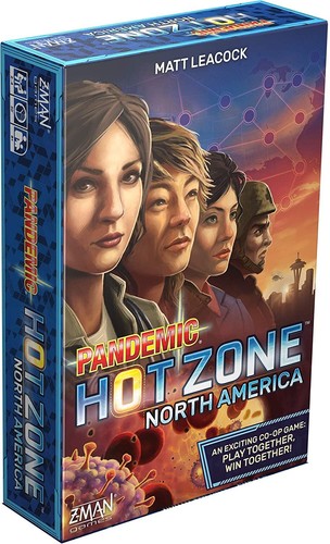 ZMan Pandemic Hot Zone North America Short Portable Game Disease ...