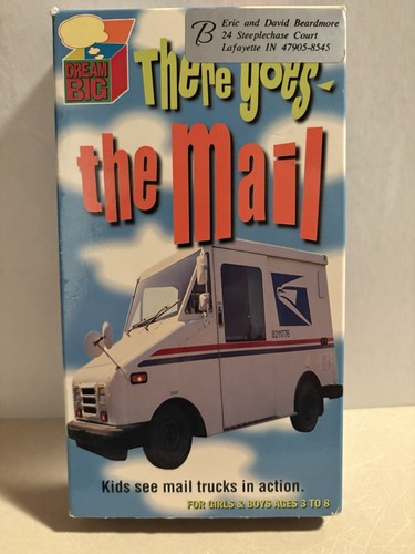 There Goes The Mail (Original Title) VHS - KidVision Real Wheels- A ...