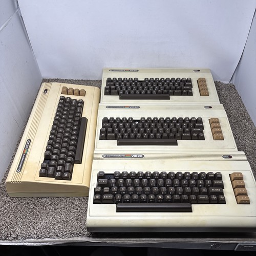 Commodore Vic 20 Vintage Computers FOR PARTS OR REPAIR LOT OF 4 | eBay