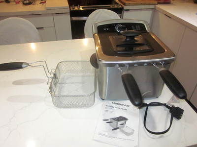 Farberware 201639 4L Stainless Steel Deep Fryer 655772016393| eBay