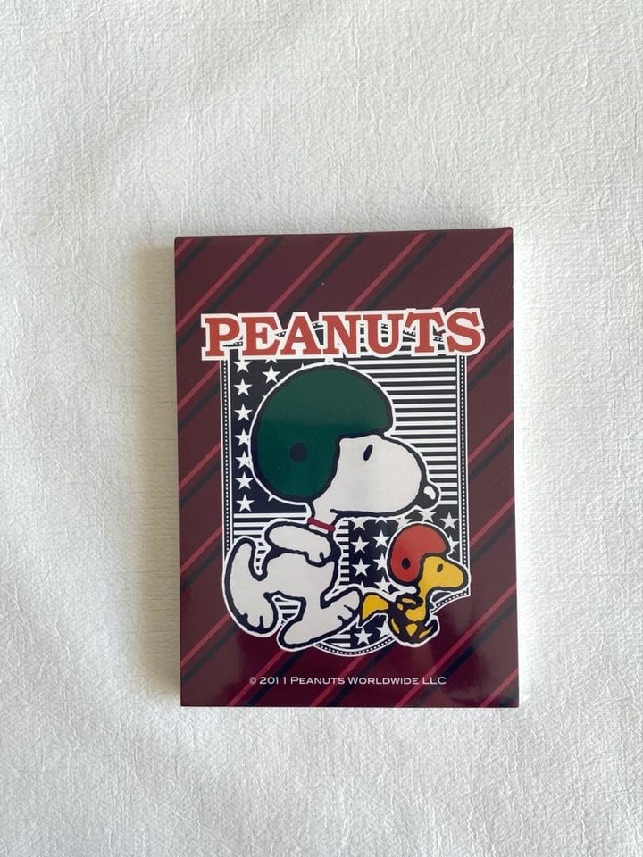 Snoopy x Familiar 6-Piece Retro Set Mini Bag Notebook Memo Sticker ...