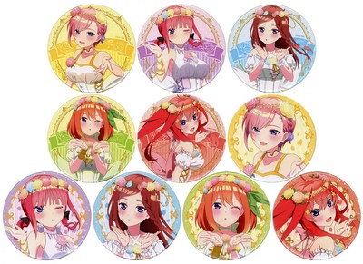Badge Bins All 10 Types Set Can Badge "The Quintessential Quintuplets∽ ...