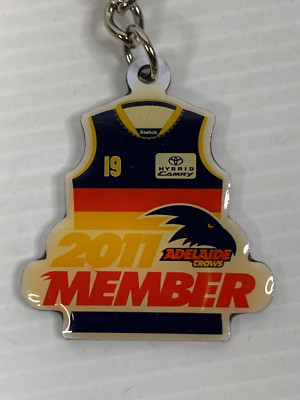 Adelaide Crows AFL 2011 Members Keyring | eBay