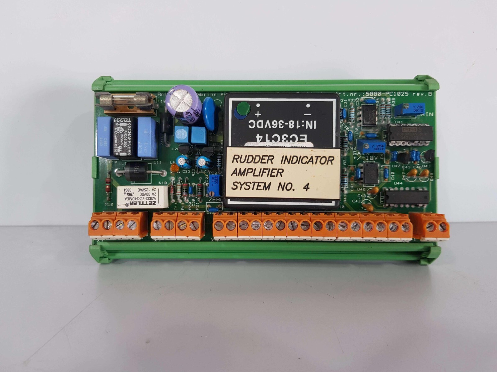 ROLLS-ROYCE 5880-PC1025 DEP. STEERING GEARS-TENFJORD PCB MODULE | eBay