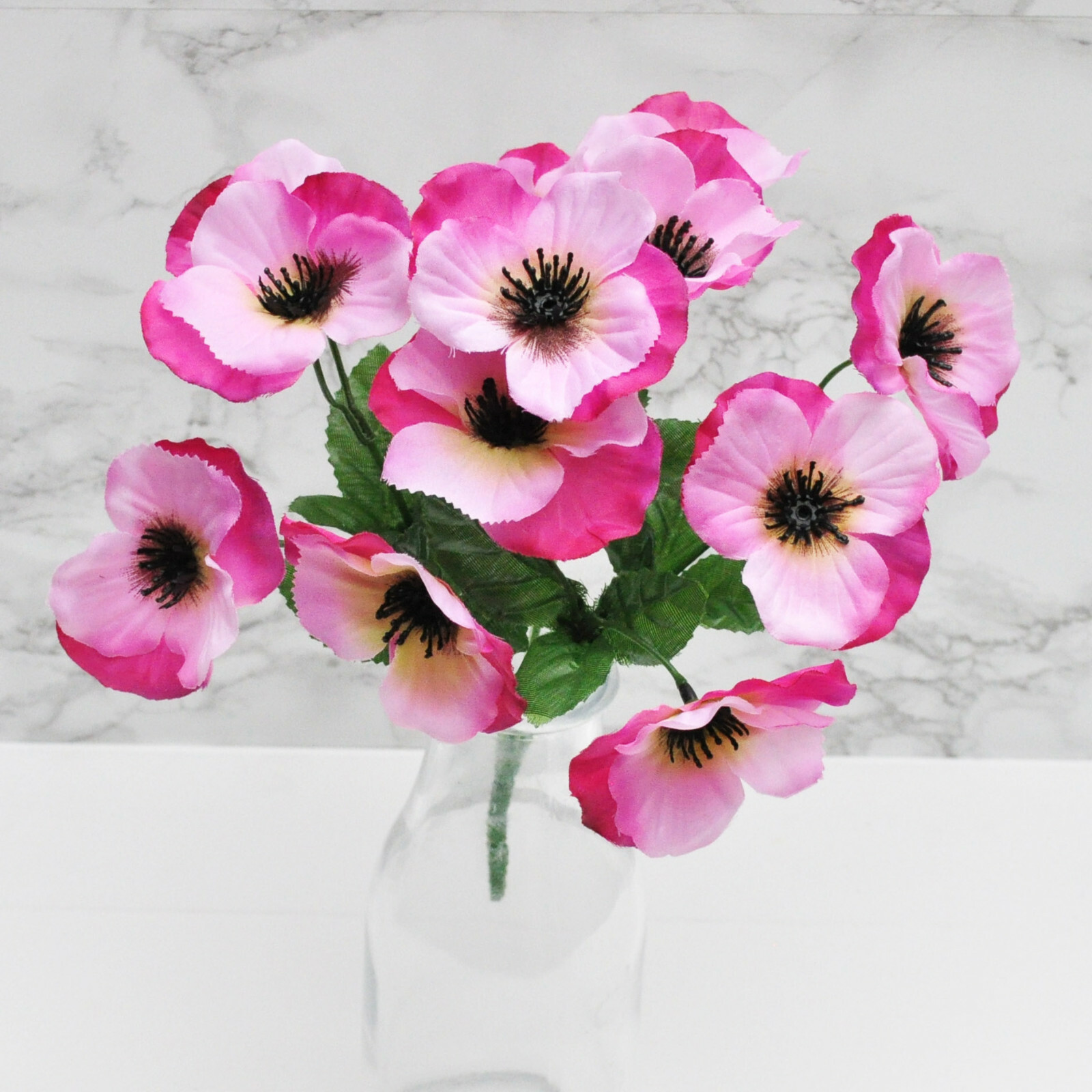 ARTIFICIAL SILK FLOWERS PANSY BUNCH 6 COLOURS Home Wedding Outdoor | eBay