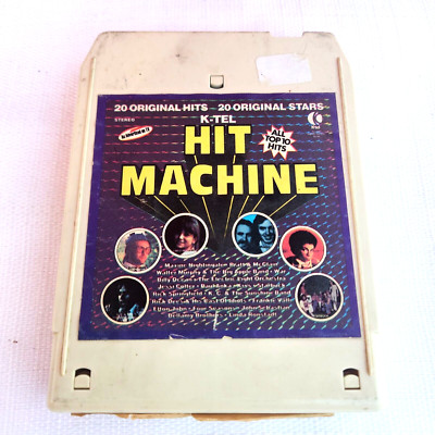 VINTAGE 1976 K-TEL HIT MACHINE 8 Track Tape - BUY 2 GET 1 FREE! | eBay