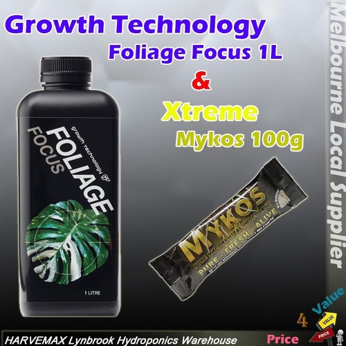 Growth Technology GT Foliage Focus 1L XTREME MYKOS Organic Root ...