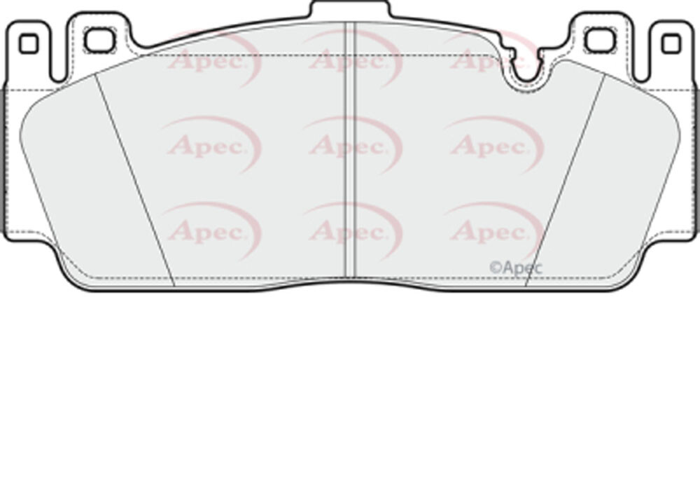 Apec Front Brake Pads Set Fits BMW 3 Series 5 2 6 3.0 3.5 4.0 4.4 ...