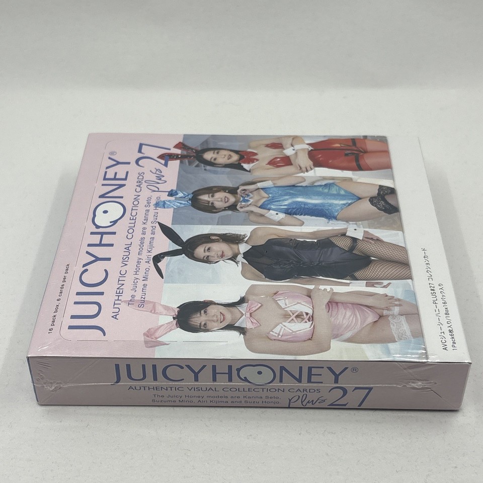 Juicy Honey Plus 27 Japanese JAV Adult Idol Sealed Box Trading Cards Kanna Seto | eBay