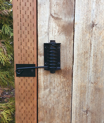 Flat GATE SPRING CLOSER, self closing adjustable spring for flat gates ...