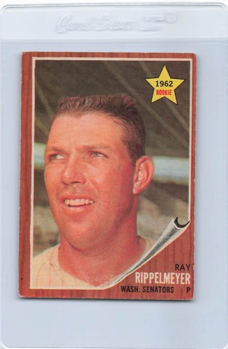 1962 Topps #271 Ray Rippelmeyer Senators VG/EX *7974 | eBay