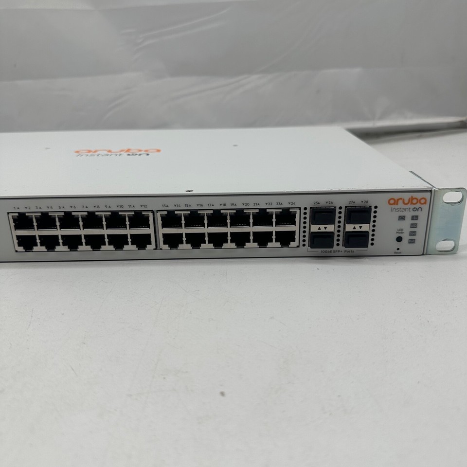 Aruba 1930 24p JL684A Instant On 24 Port Managed PoE Gigabit Network ...