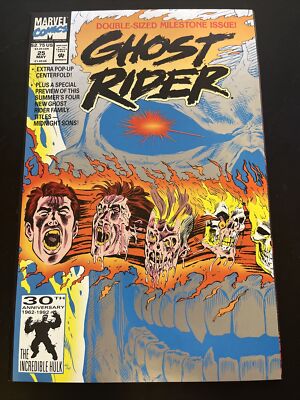 Ghost Rider #25 (1992, Marvel) Double-Sized Milestone Issue! | eBay