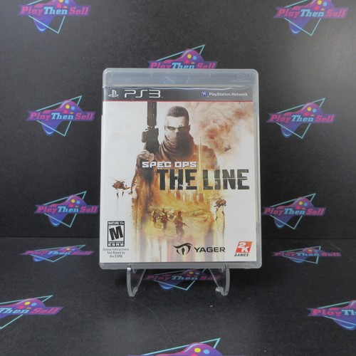 Spec Ops The Line PS3 PlayStation 3 AD/DD Complete CIB - (See Pics ...