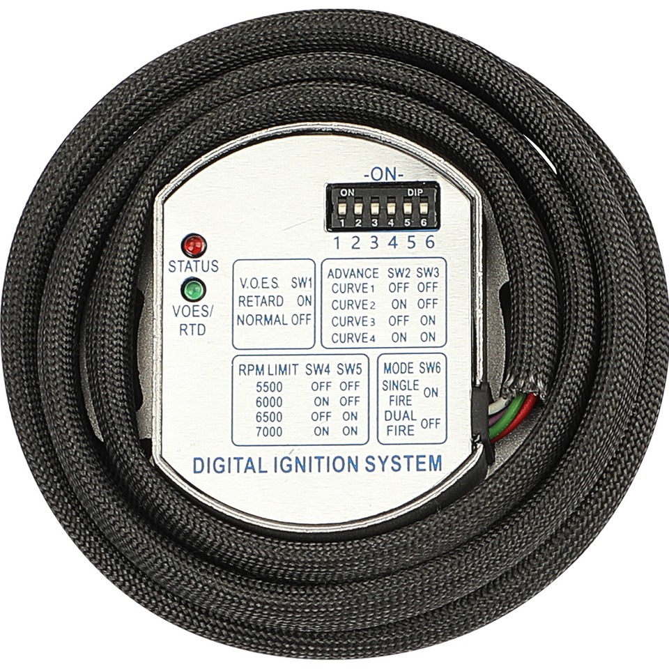 Ultima Single Fire Programmable Ignition Kit 53-660 For Harley Big Twin ...