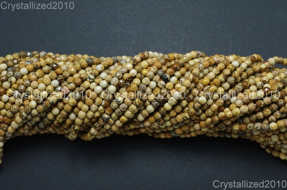 AAA Natural Gemstones Faceted Round Beads Crystal Quartz Amethyst 2mm ...