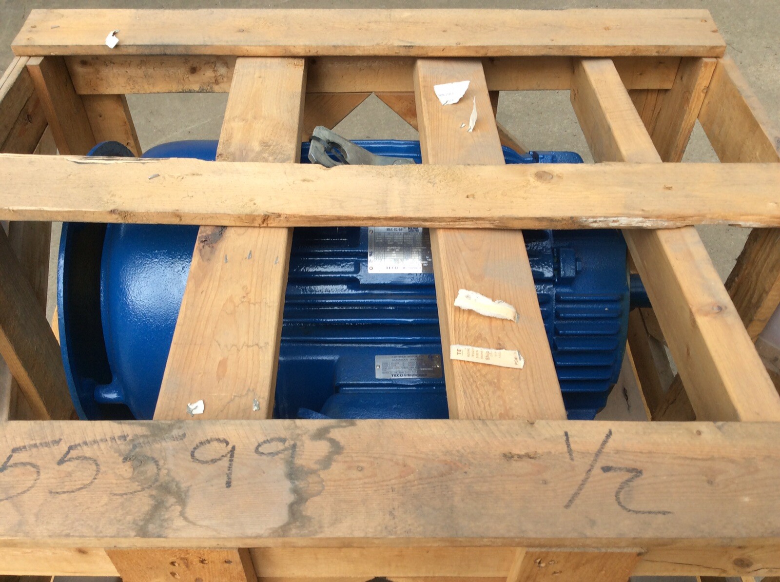 New Teco Westinghouse 40HP HBV0402C AEUH8B 460V 3PH 3550 RPM FRAME ...