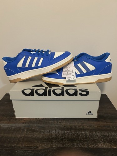 Adidas Mean's Break Start Everyday Comfortable Low Top Shoes Blue Size ...