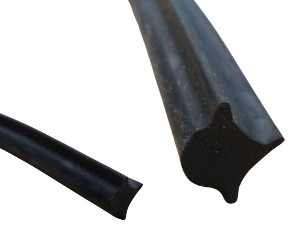 Rubber Window Glazing Seal 3mm x 3mm with Filler Strip | eBay UK