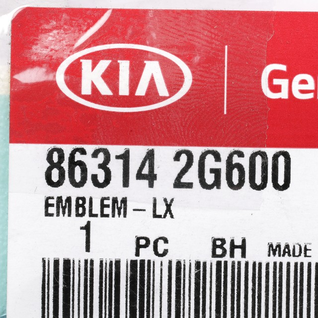 OEM NEW 2009-2010 Kia Optima Sedan Emblem"LX" Chrome Nameplate 86314 ...