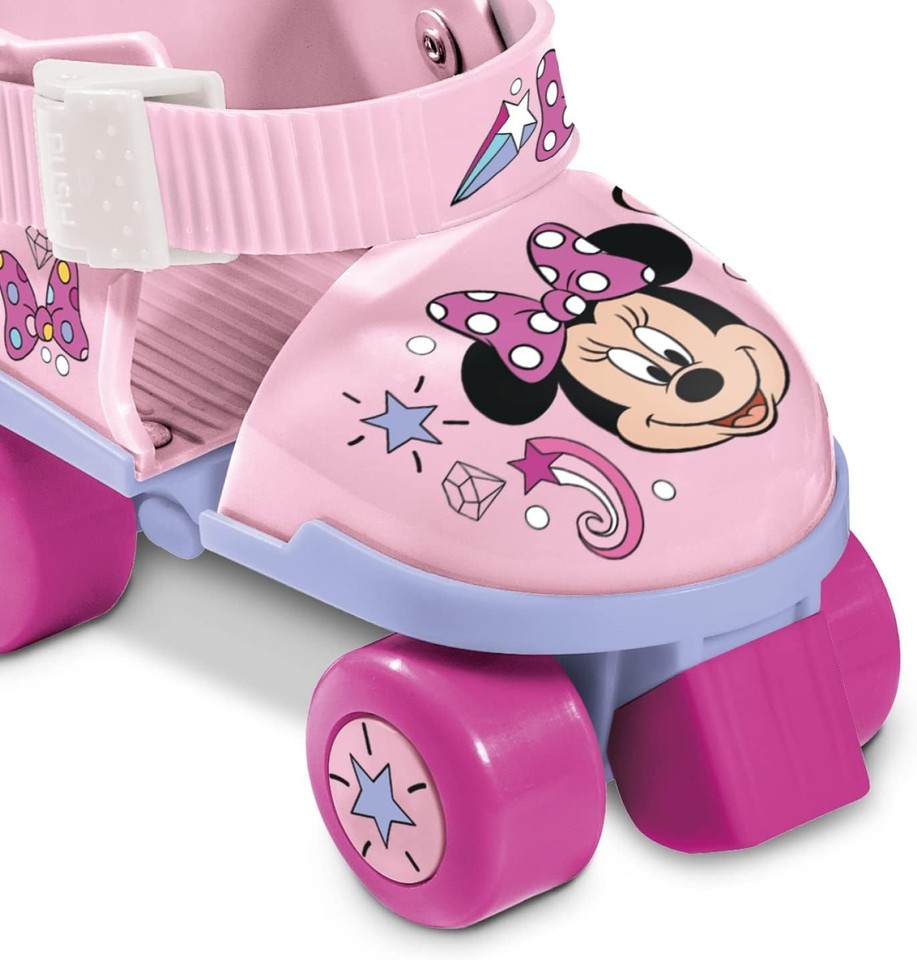 Mondo Minnie Mouse Skate Wheels for Girls Pink (Pink), Adjustable fr ...