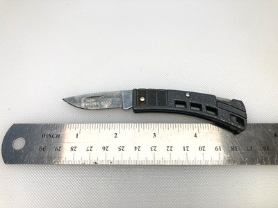 Buck USA Mini Buck 425 Folding Pocket Knife Gray | eBay