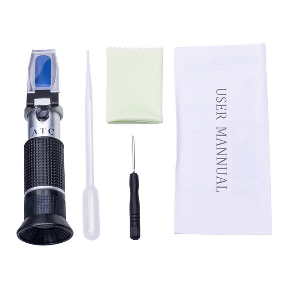 Detector Refractometer Engine Non-slip Rubber Handle Propylene Glycol ...