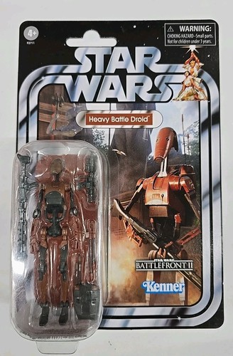 Star Wars Heavy Battle Droid Figure 3.75 VC193 vintage collection ...