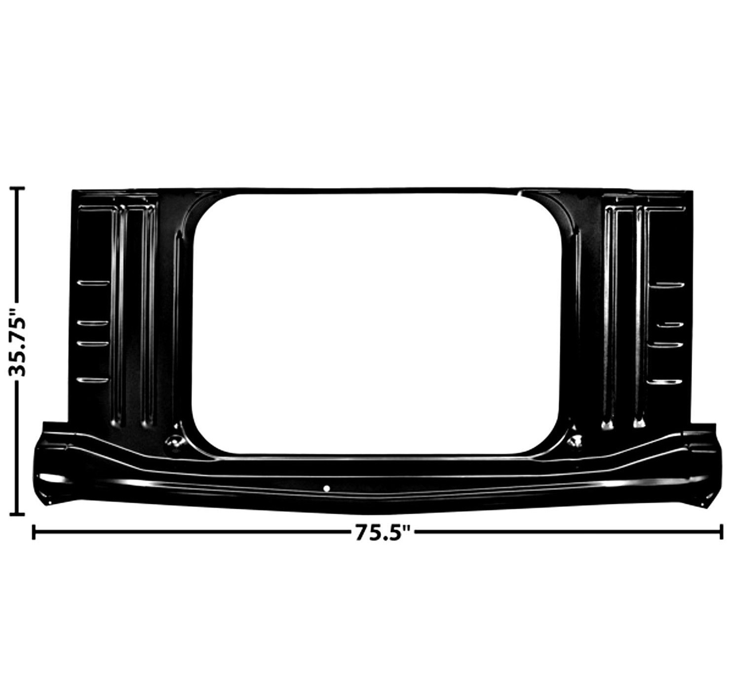 63 64 Impala Trunk Floor Outer Surround Panel EDP Coated Free Shipping ...