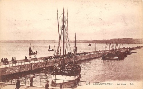 CPA Douarnenez the Mole (139709) | eBay Australia