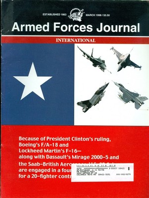 1998 Armed Forces Journal Magazine: Clinton Lifts Ban on Sales to Latin ...
