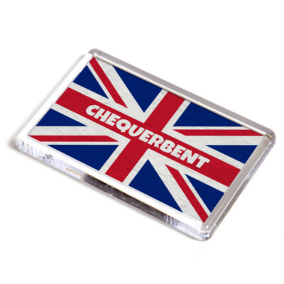 FRIDGE MAGNET - Chequerbent - Union Jack Flag | eBay UK