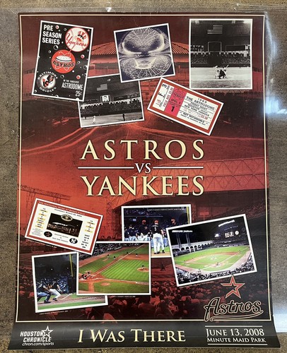 June 13 2008 Houston Astros vs Yankees Minute Maid Park I Was There ...
