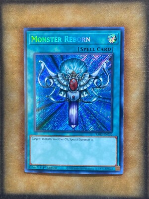 Yugioh Monster Reborn RA03-EN052 Secret Rare 1st Ed NM | eBay