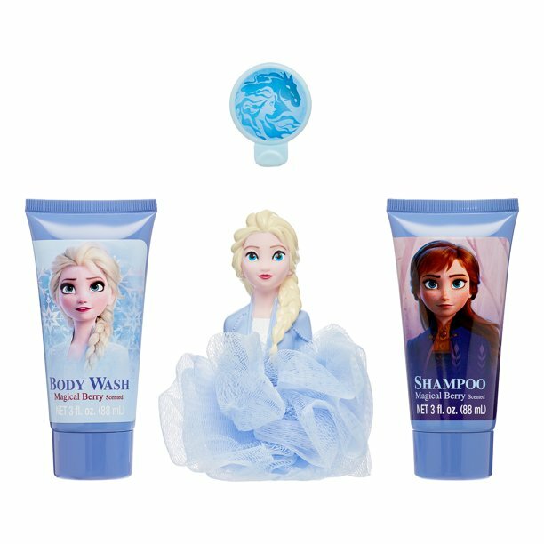Frozen II 4-Piece Soap & Scrub Bath Set (LOC N-Shed) | eBay