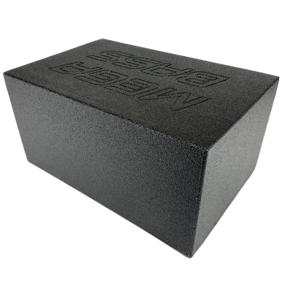 Super Bass 1x8" SQUARE KICKER Mega Bass Series Vented Subwoofer Box ...