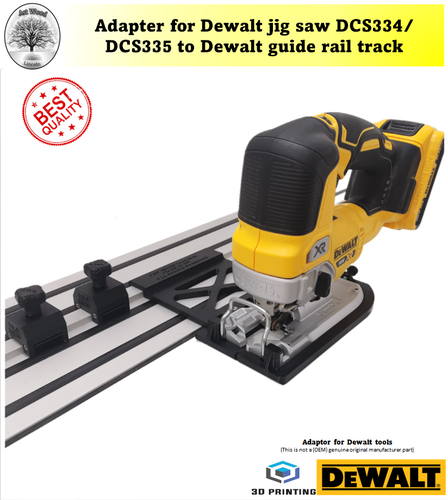 Dewalt DCS334 DCS335 jig saw Dewalt 18V XR guide rail track Made in UK ...