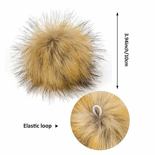 Faux Fur Pom Pom Balls Fur Fluffy Pompom Ball with Assorted Colors | eBay