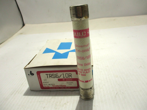 NEW BOX 10 SHAWMUT TRS6/10 R 6/10 A/AMP FUSE | eBay