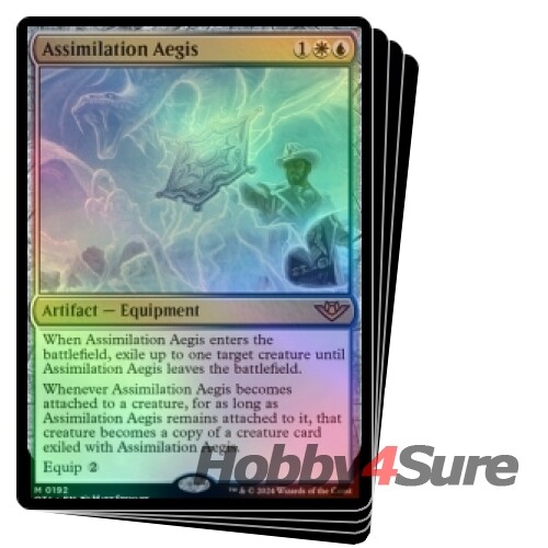 Foil Presale Assimilation Aegis X4 M/NM Magic MTG Outlaws Of Thunder Junction | eBay