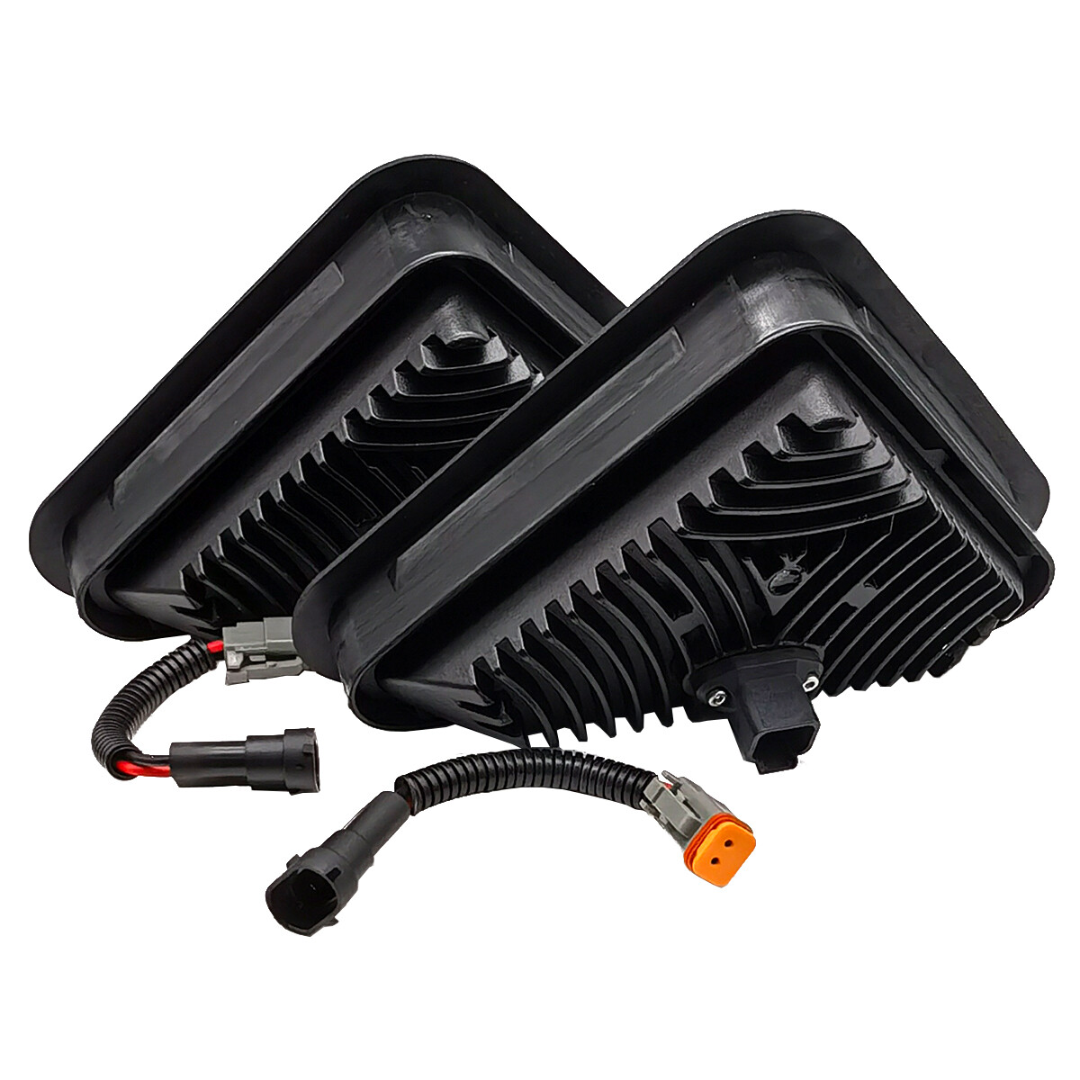 30W Triangle LED Worklight Headlights Kit 7259523 for Bobcat A220 A300 ...