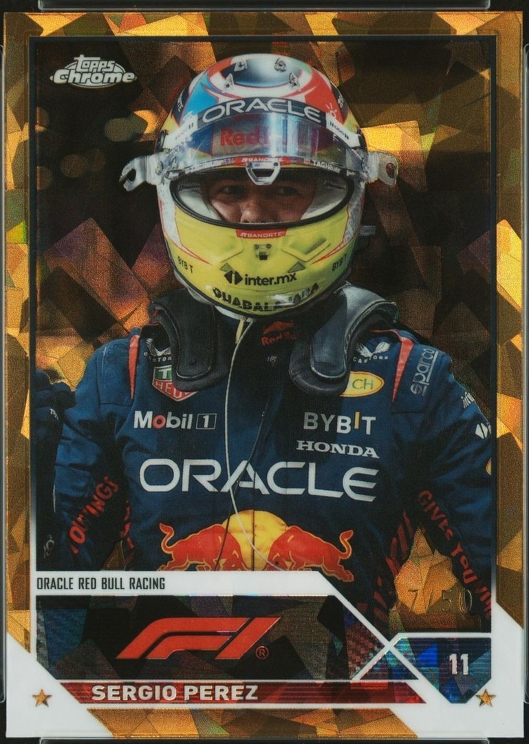2023 Topps Chrome Sapphire Edition Formula 1 - F1 Drivers Sergio Perez ...