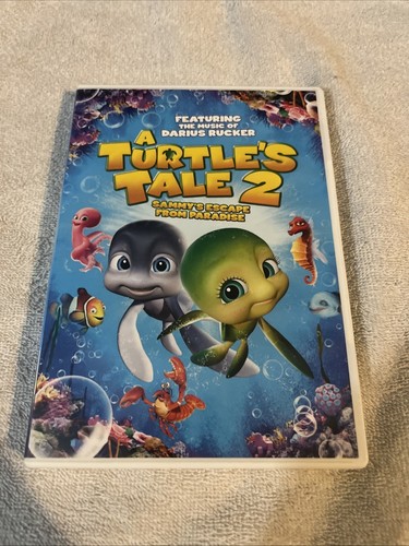 A TURTLE'S TALE 2: SAMMY'S ESCAPE FROM PARADISE (DVD) Disc Only ...
