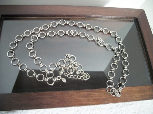 Chico's Chain Convertible Metal Long Chain Necklace 20 Inch | eBay