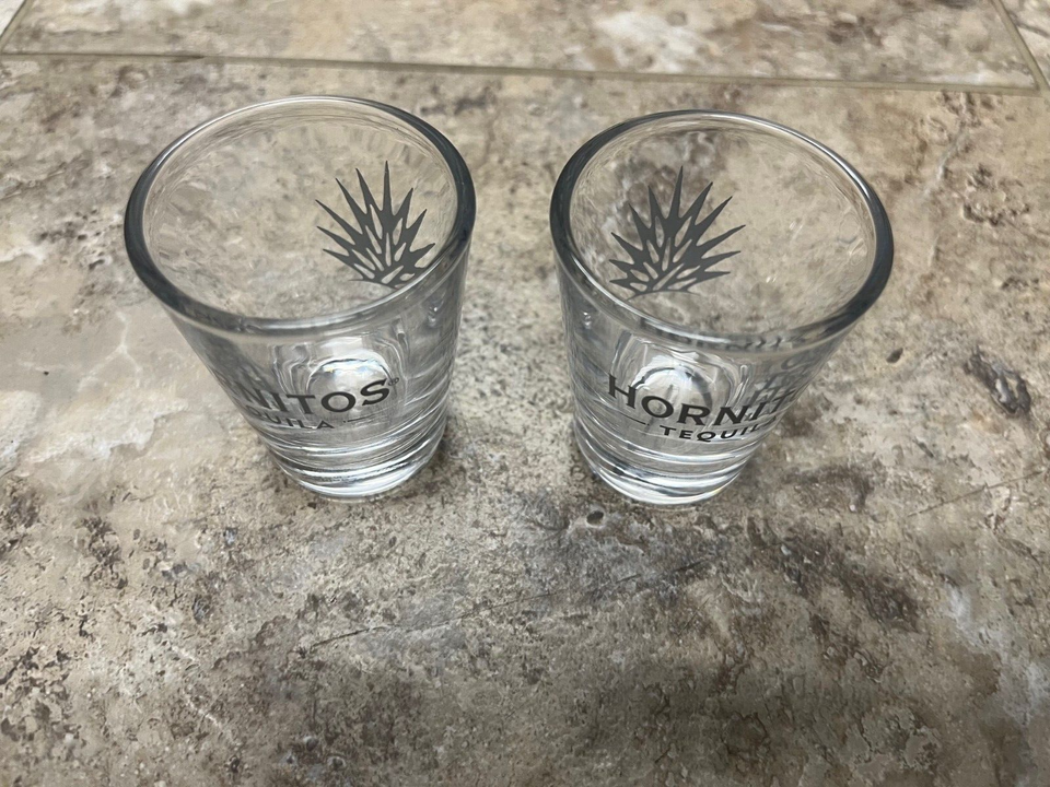 hornitos tequila shot glasses - 2 pack | eBay