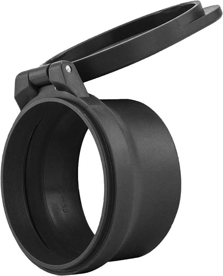 Monstrum Rubberized Flip-Up LPVO Scope Lens Covers - 26-30mm Objective ...