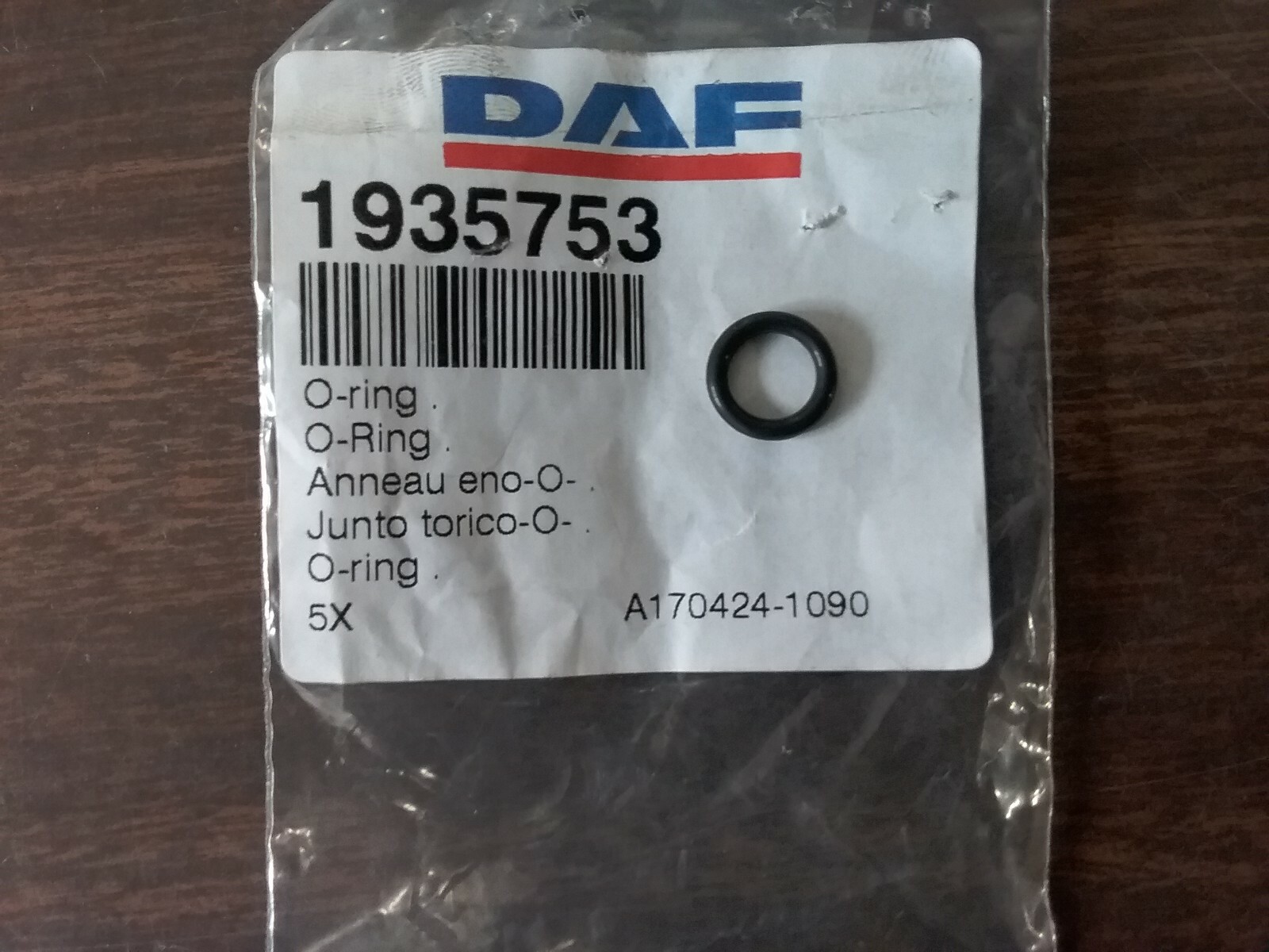 DAF O-ring 1935753 | eBay